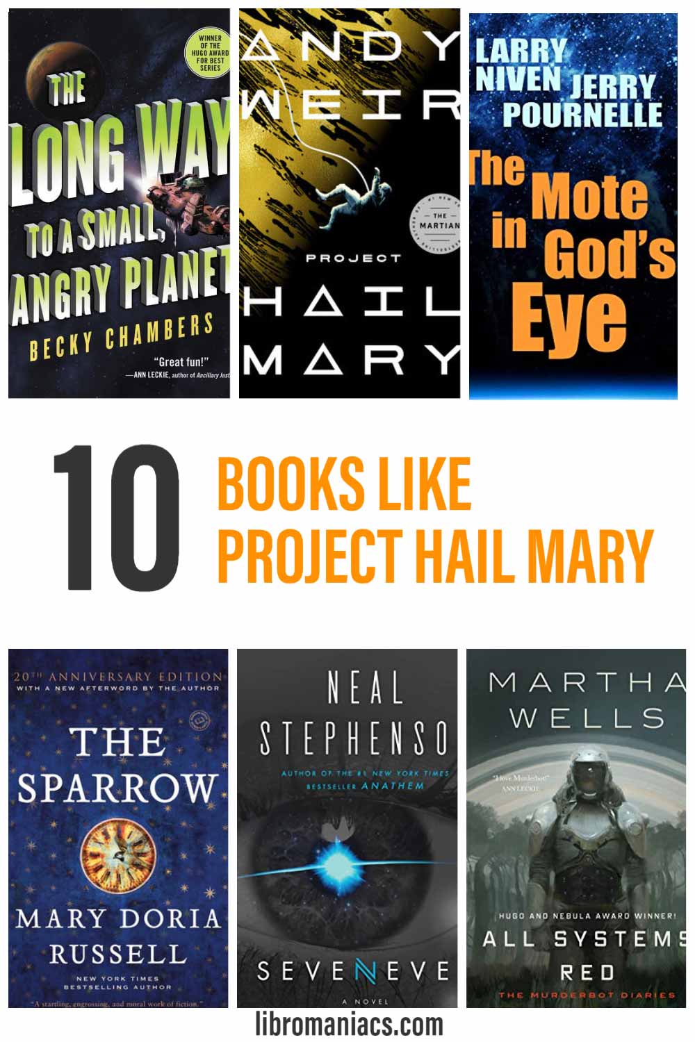 10 Books Like Project Hail Mary: First Contact, BFFs in Space, Snark ...