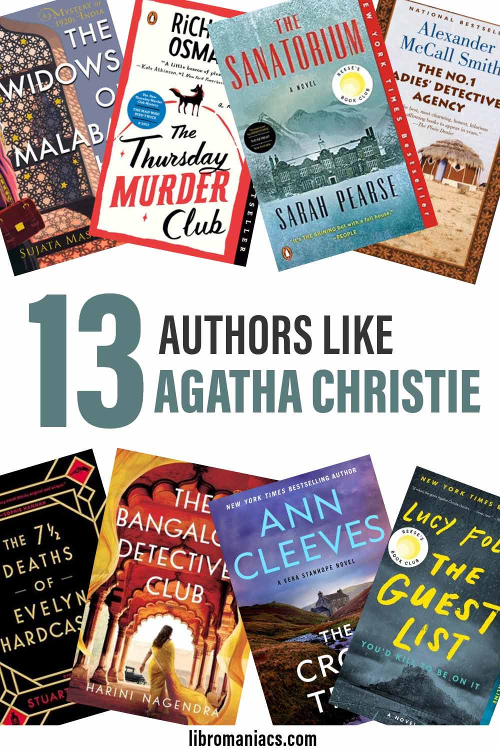13 Writers like Agatha Christie for Your Next Cozy Murder Mystery