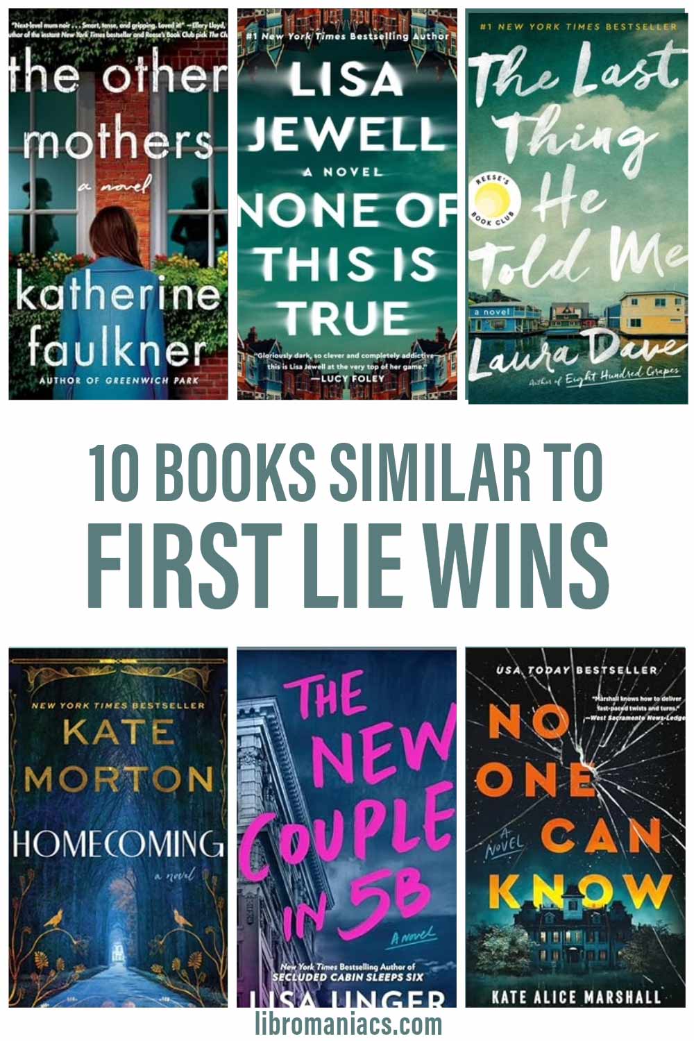 10 Binge-Worthy Thrillers Like First Lie Wins